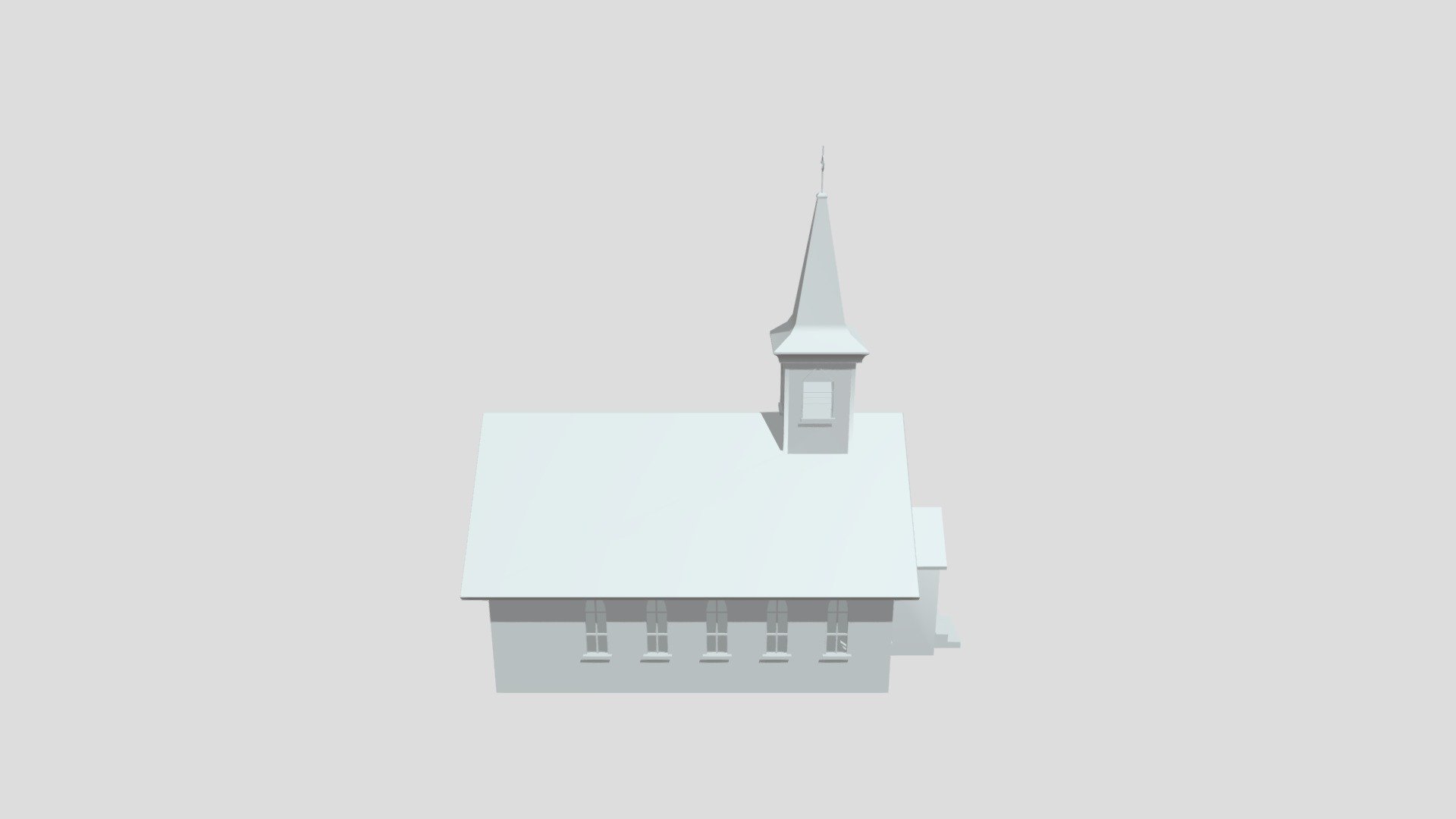 Building Church - 3D model by NumberHtc (@Htcnumber1239) [c2c1be0 ...