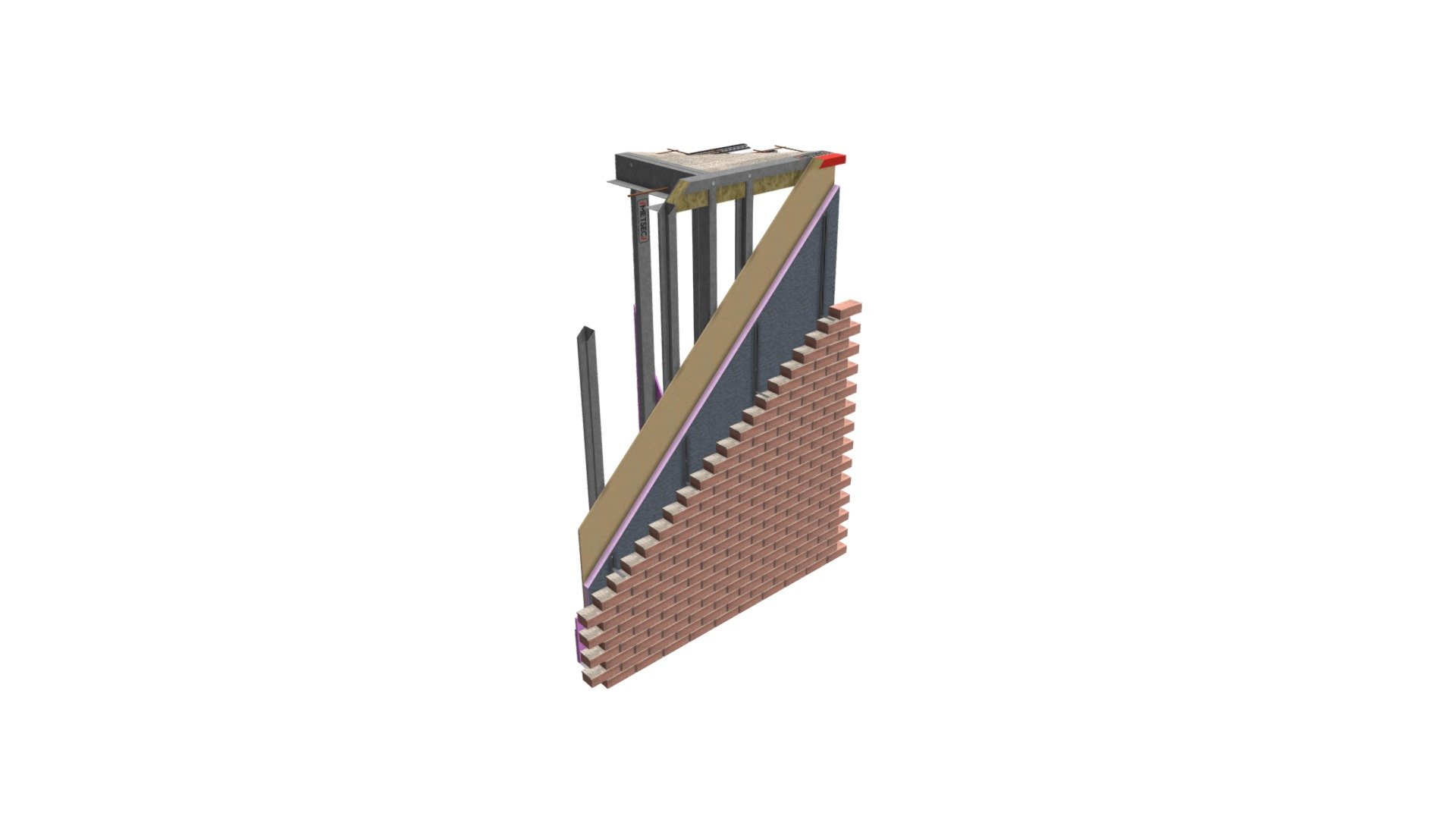 Metsec Detail - D006 - 3D model by bimstore (@Revitspace) [c2c48ad ...