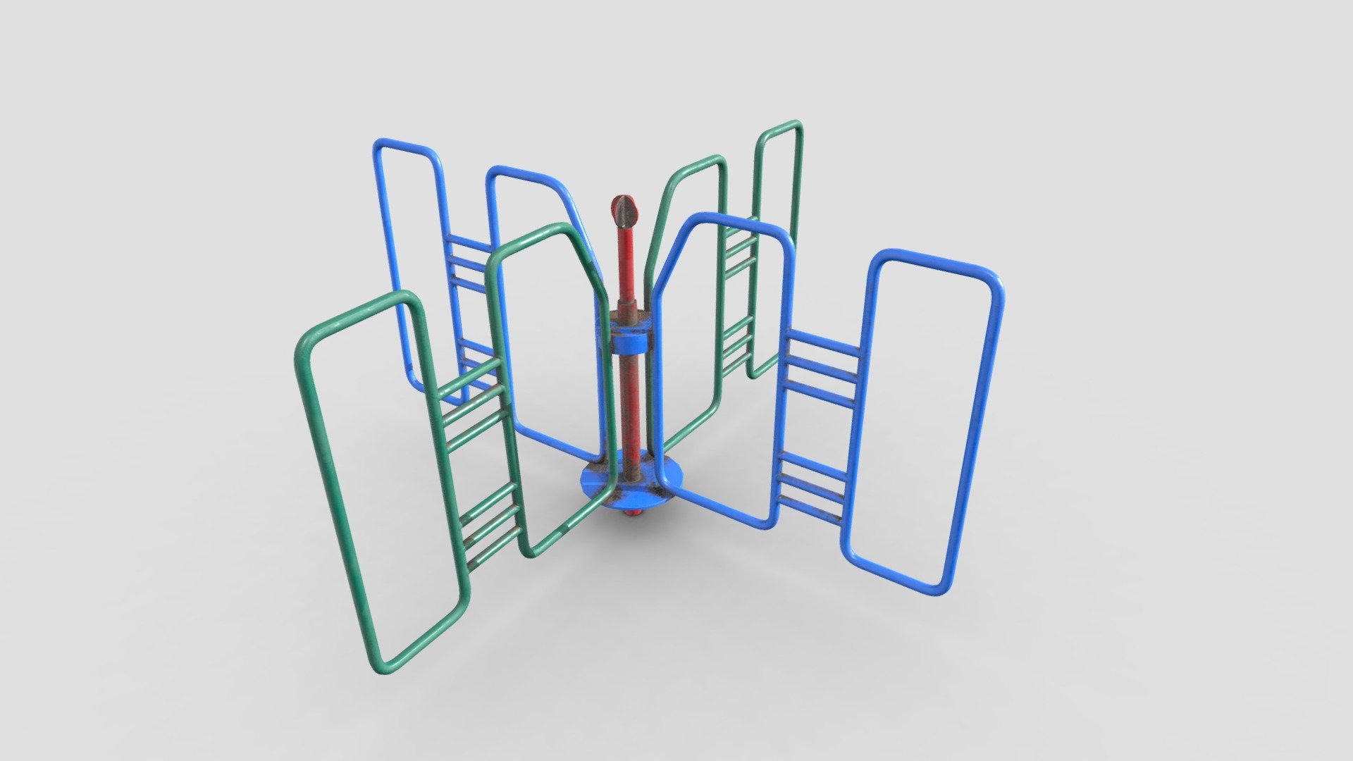 Old Merry Go Round | Game Assets - Buy Royalty Free 3D model by ...