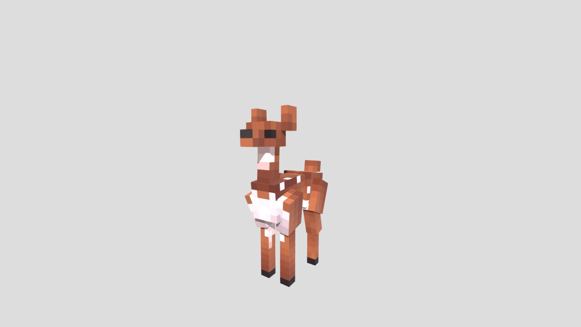 Deer - Download Free 3D model by Iron_Ironic [c2c702e] - Sketchfab