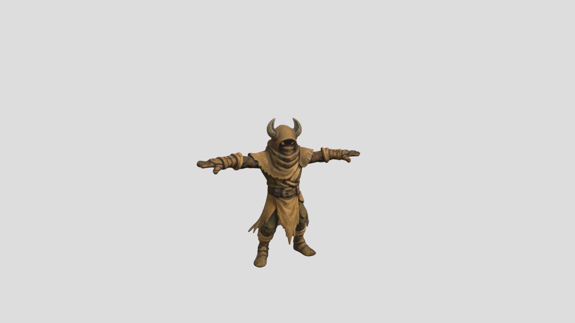 Stylized Fantasy Rogue / Warrior Character - 3D model by Basem Shaaban ...