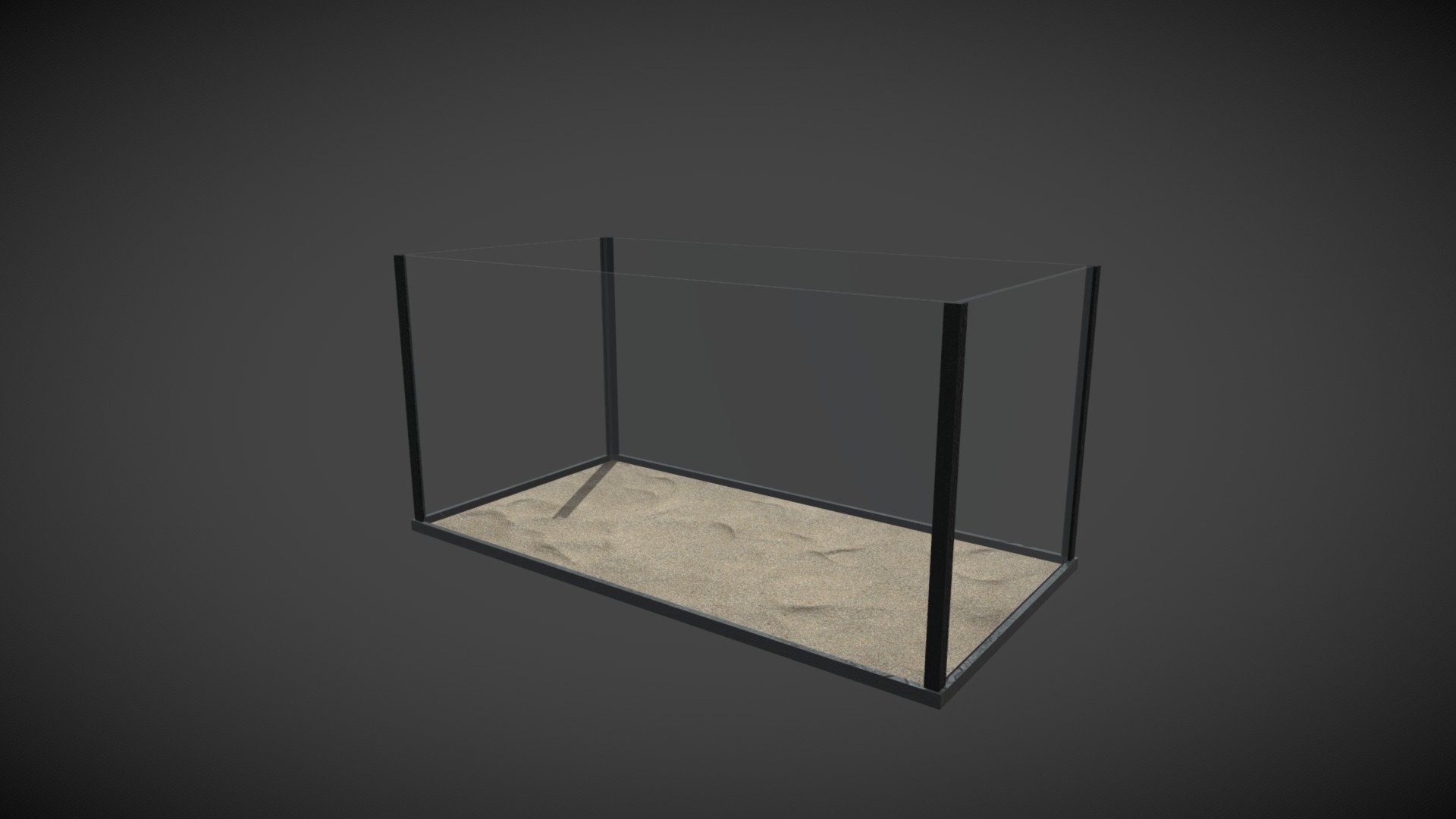Fish Tank - 3D model by RickySkinder [c2ca317] - Sketchfab