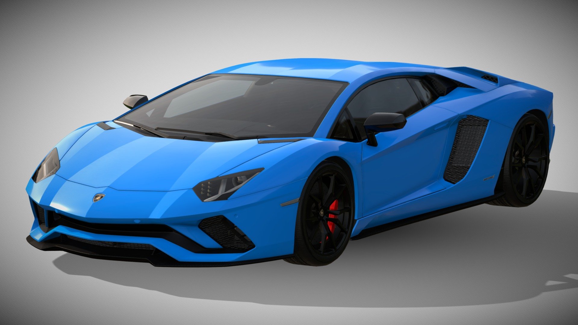 2017 Lamborghini Aventador S LP 740-4 - Download Free 3D model by Ddiaz ...