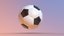 Hyper realistic super lowpoly football - Download Free 3D model by Fred ...