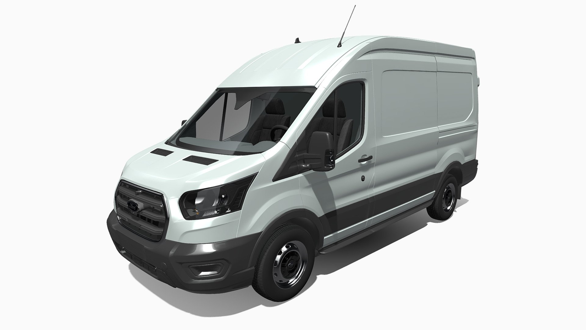 Ford Transit H2 390 L2 - Buy Royalty Free 3D model by Vaidanshi ...