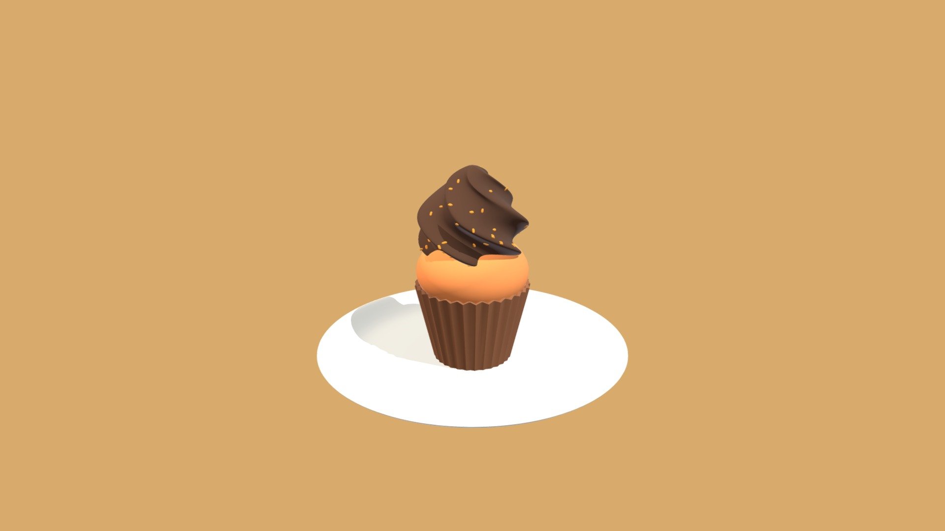 Cute Stylized Lowpoly Muffin - 3D model by Ryu (@Ryugone) [c2d353f ...