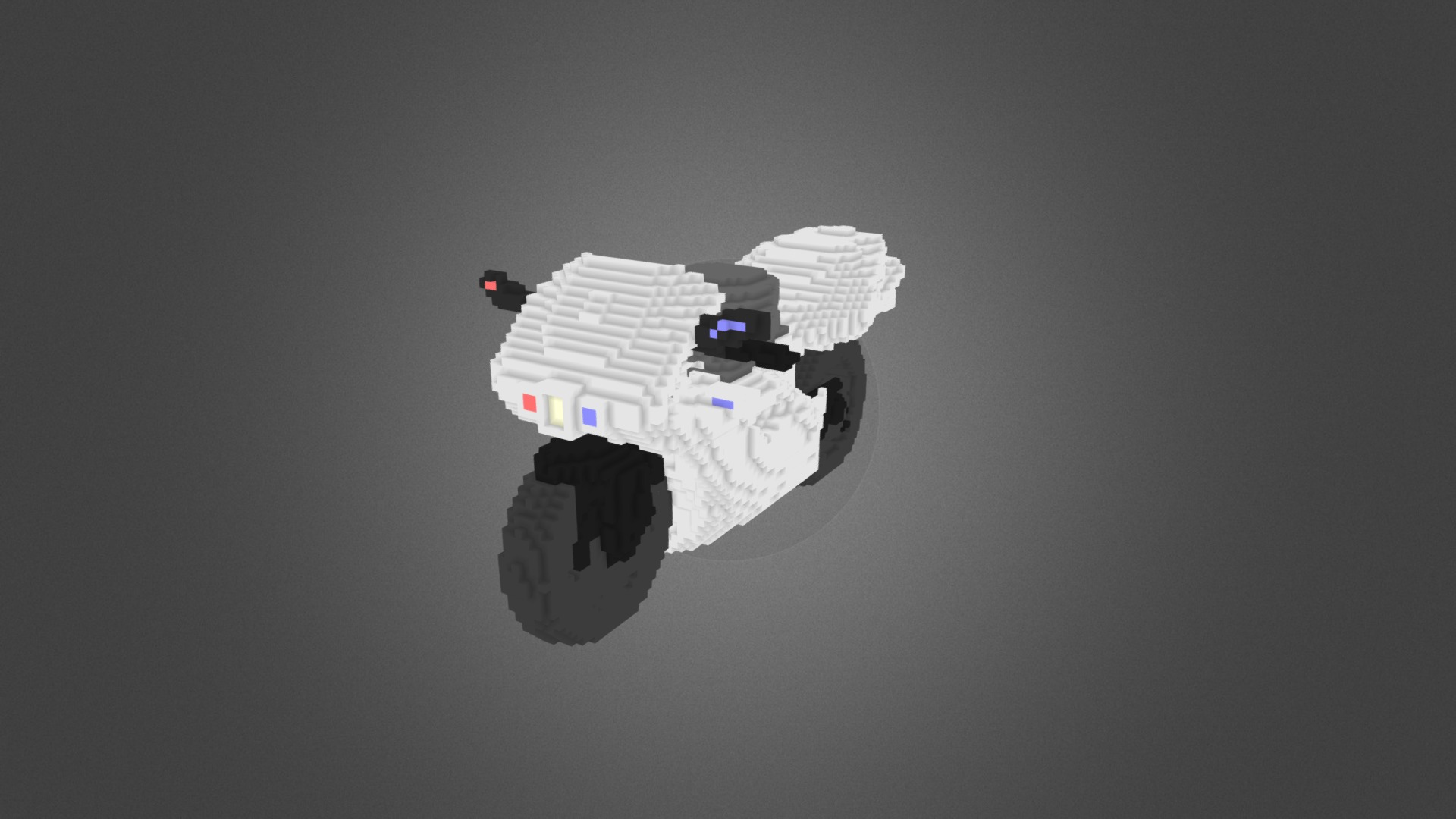 Police Bike - 3D model by aDrew (@DrewMagic21) [c2d4739] - Sketchfab