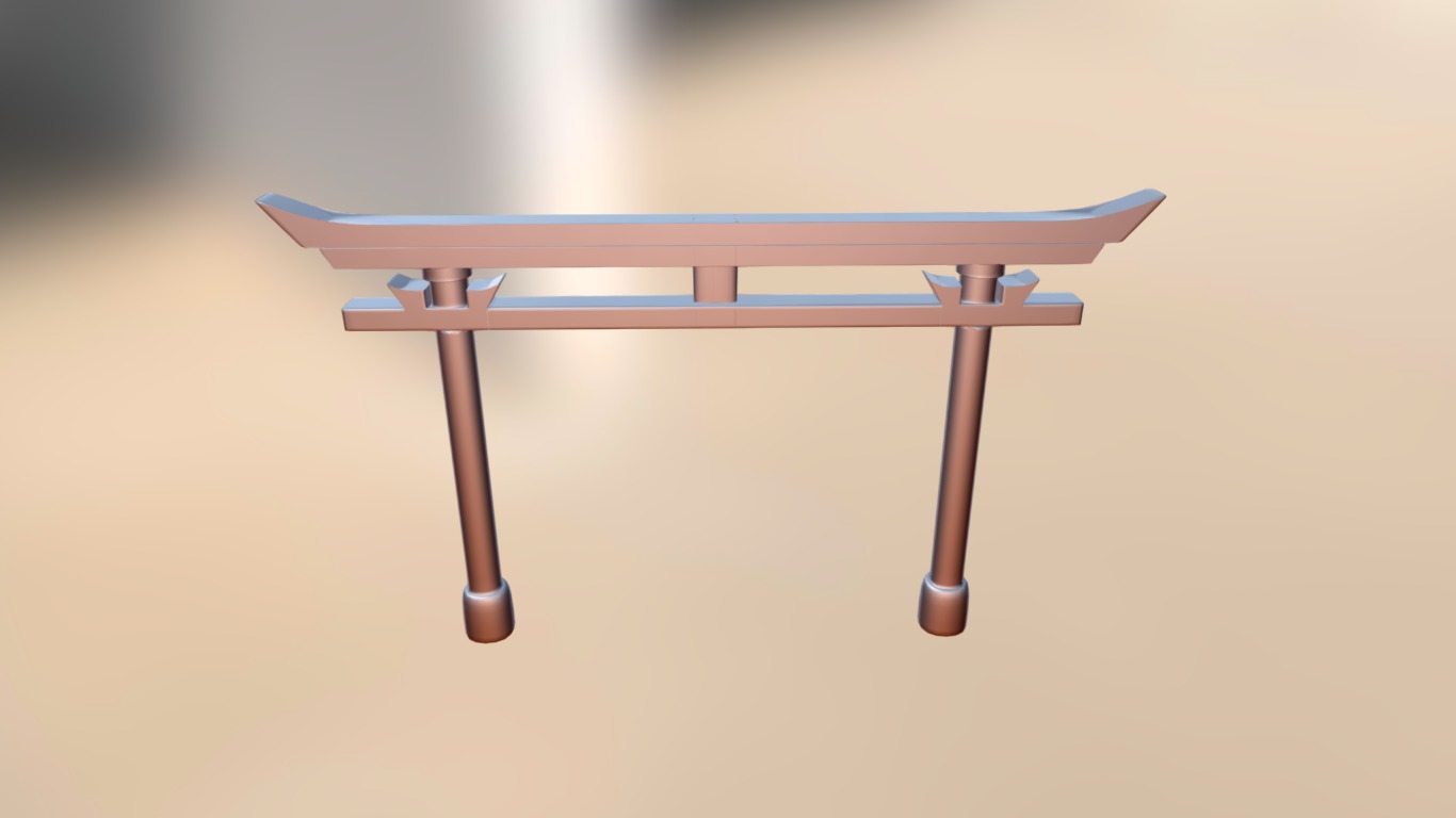 Torii - 3D model by CBF (@chen_bf) [c2d636a] - Sketchfab