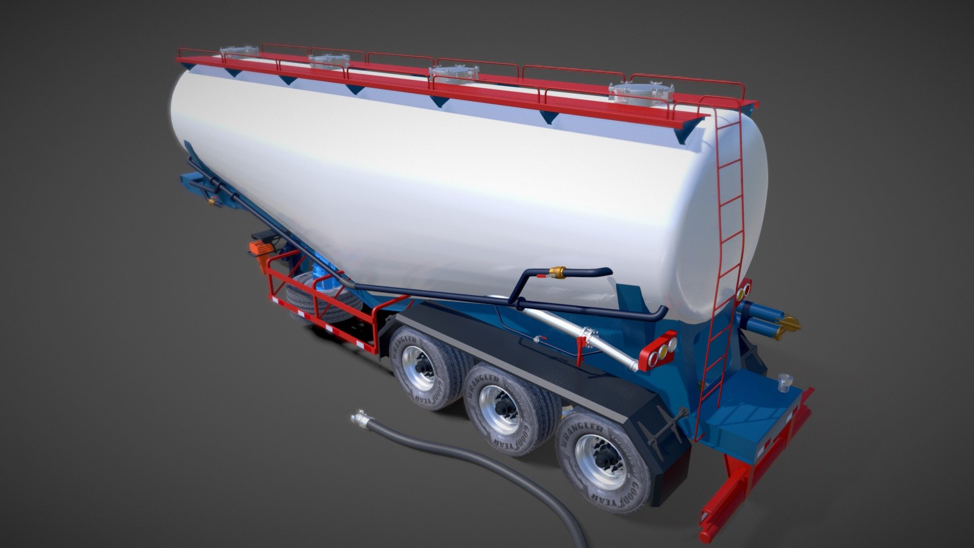 Sisterna De Cemento A Granel - Download Free 3D model by gelber ...