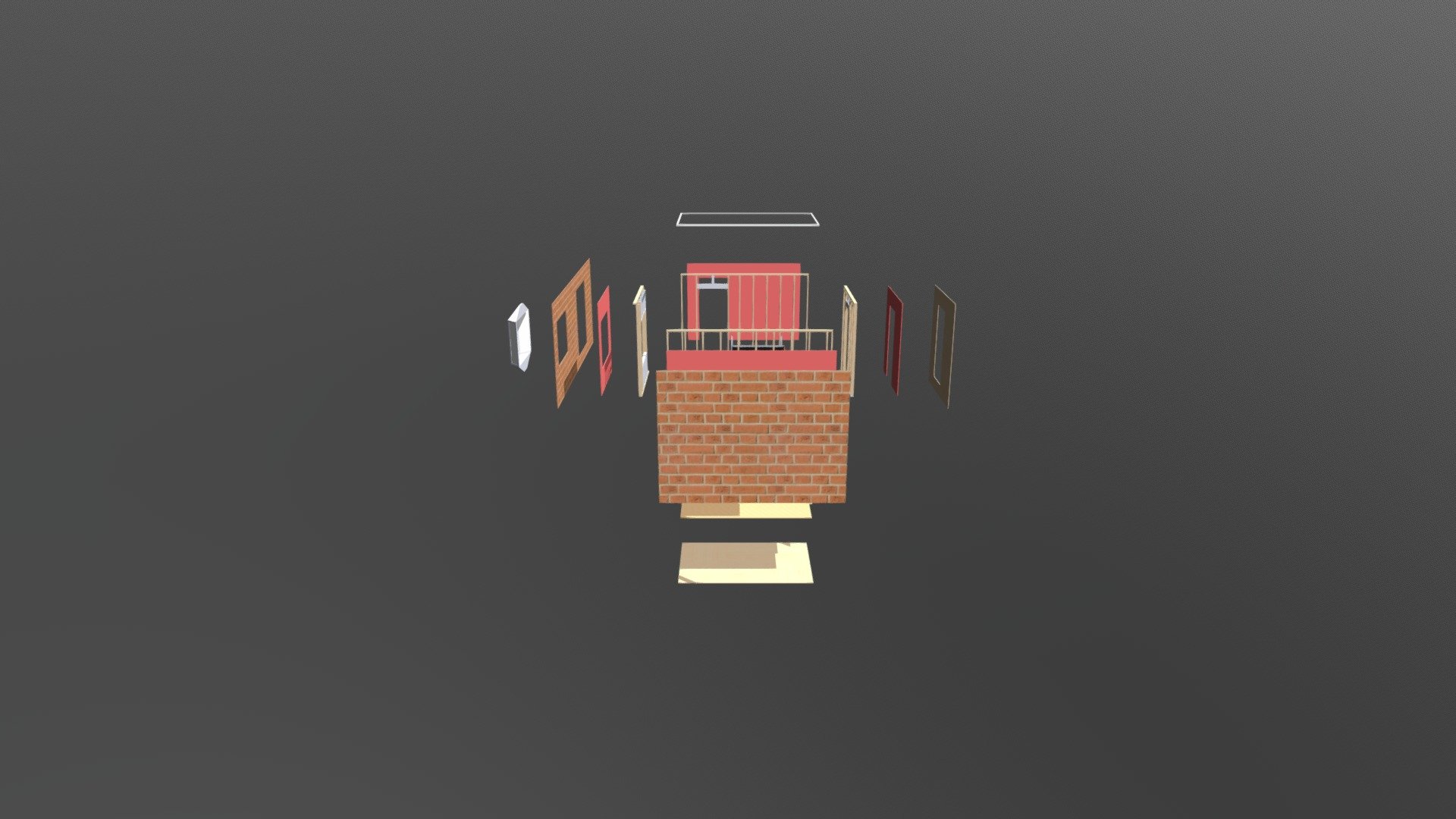 Single Room - 3D model by TimothyK [c2d687a] - Sketchfab
