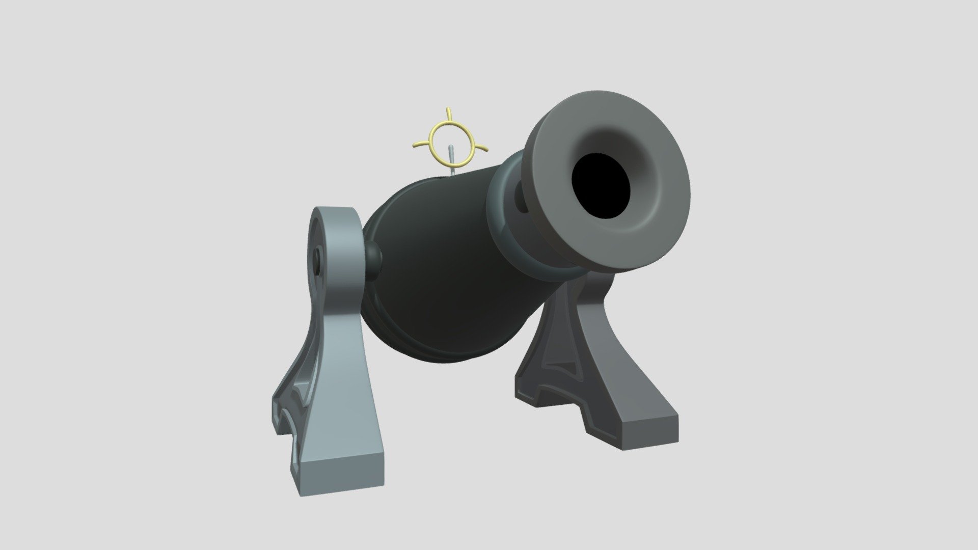 Cannon - Download Free 3D model by 321Blender [c2d7b57] - Sketchfab