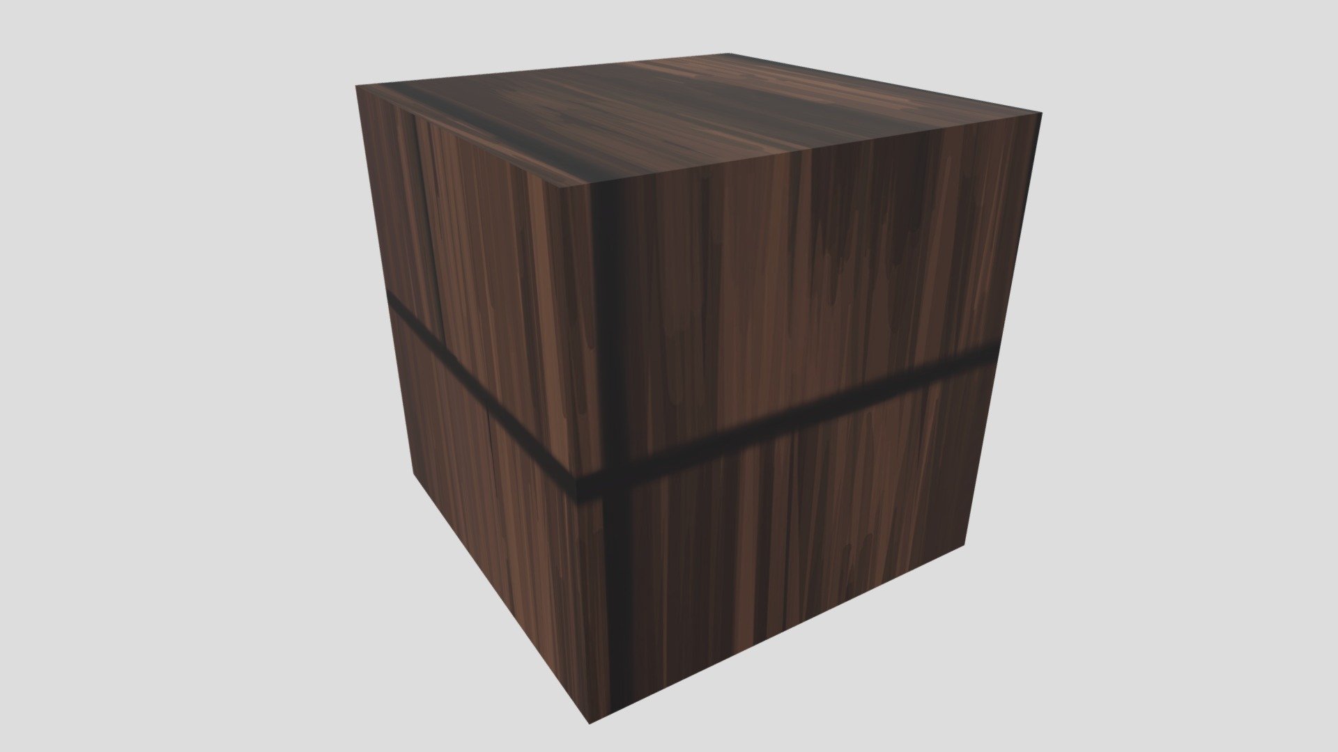 Wood Cube - 3D model by Oliver (@olipolly) [c2d96d0] - Sketchfab