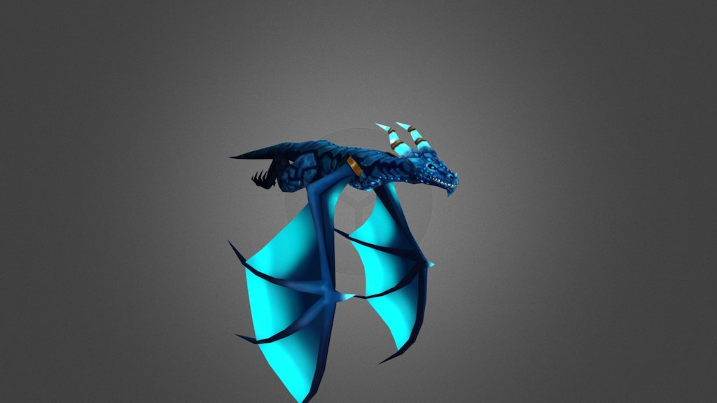 Dragon_Anim_FlightCycle - 3D model by Gretchen Asmar (@gretchenasmar ...