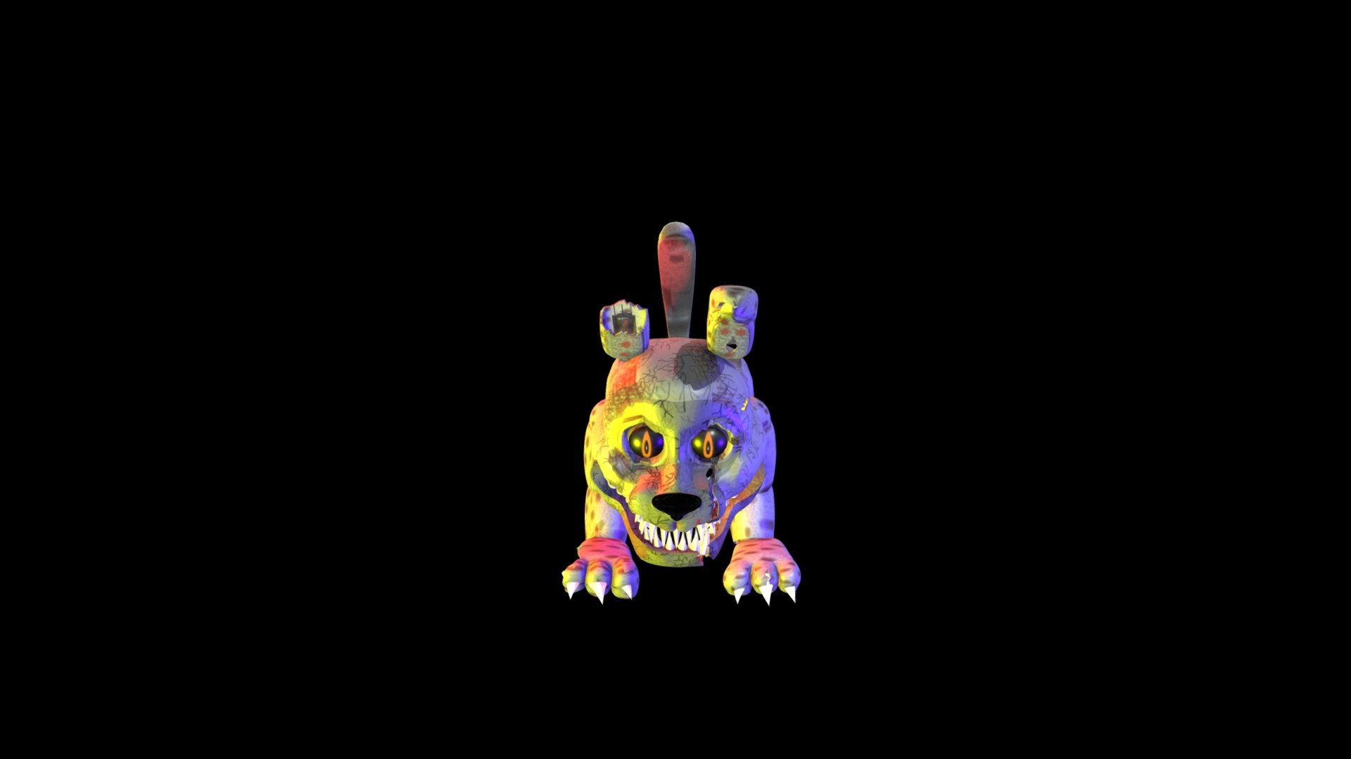 nightmare_fetch - 3D model by Freddy (@Mitctora4532) [c2dbae7] - Sketchfab