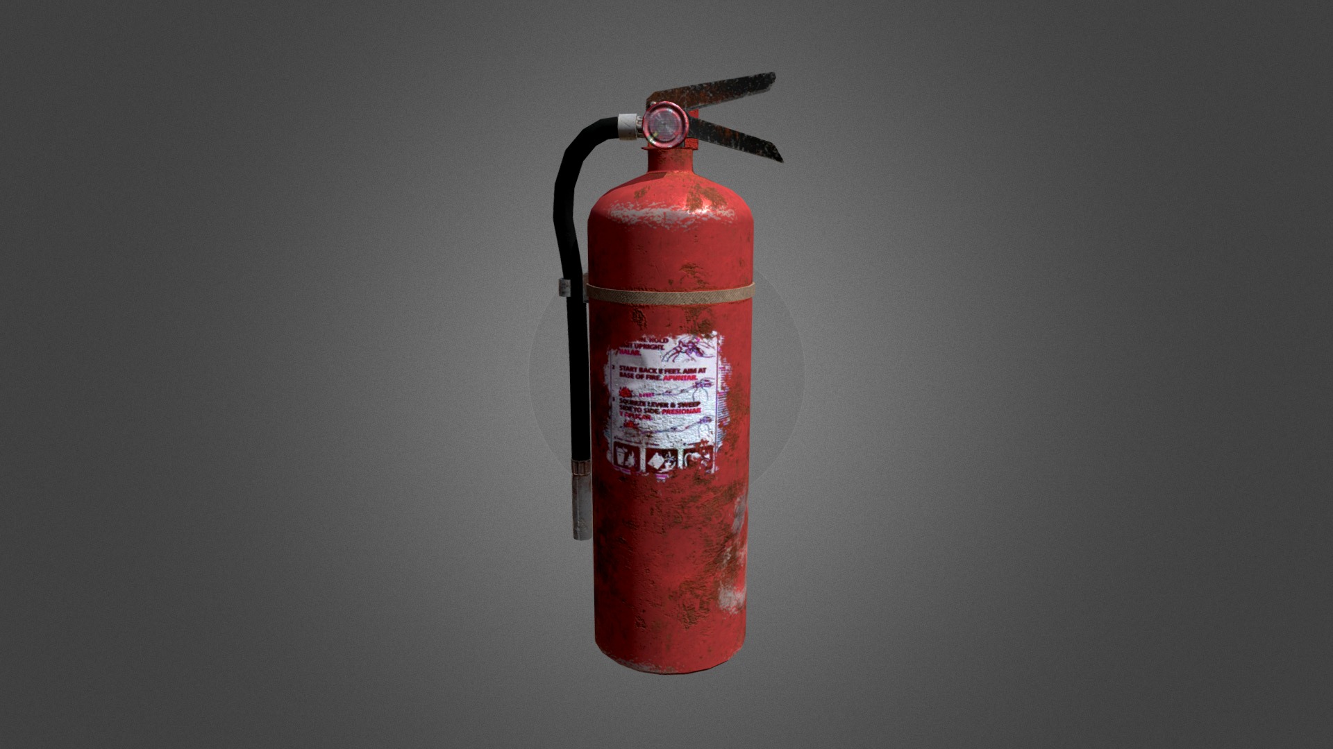 Fire Ext - 3D model by alicenine [c2dbc97] - Sketchfab
