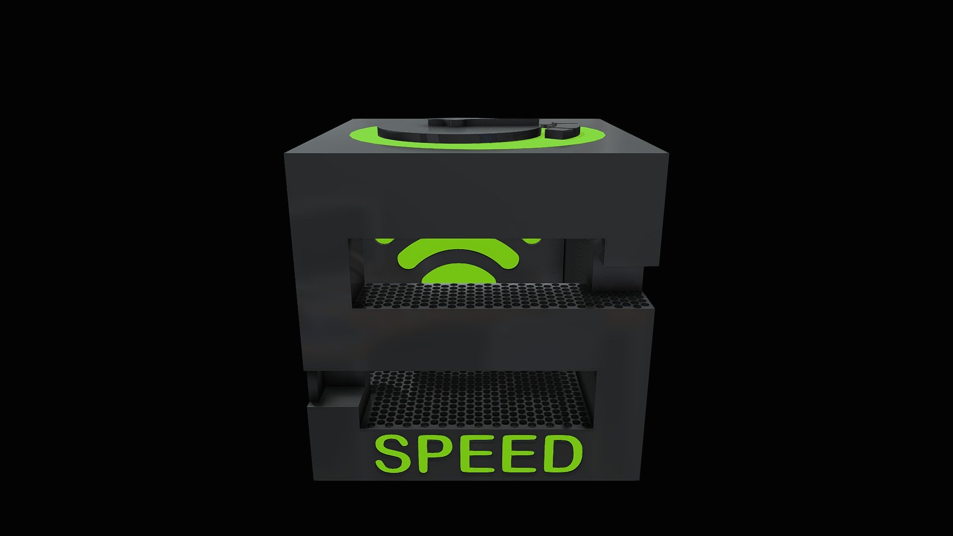 GIG-SPEED-CUBE - Download Free 3D model by DWE [c2dd122] - Sketchfab