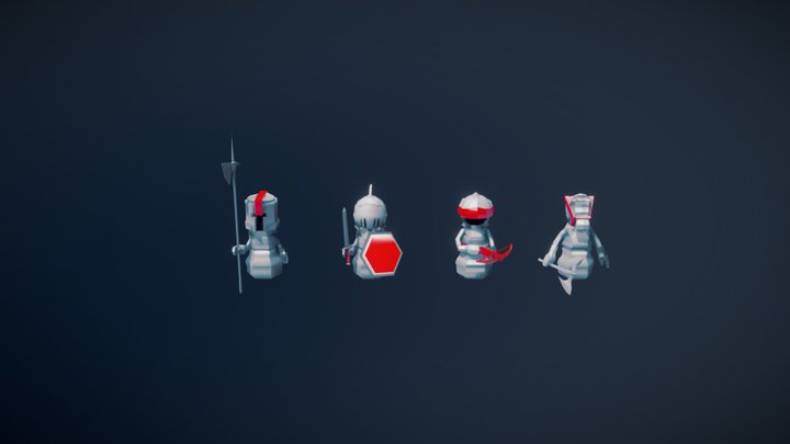 Pikeman 3D models - Sketchfab