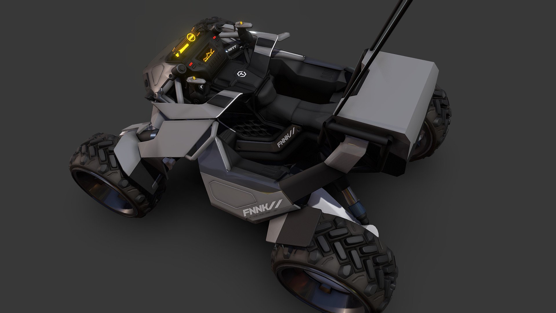 SciFi Quad - 3D model by JHS-Art (@Nidhoeggr) [c2e126a] - Sketchfab