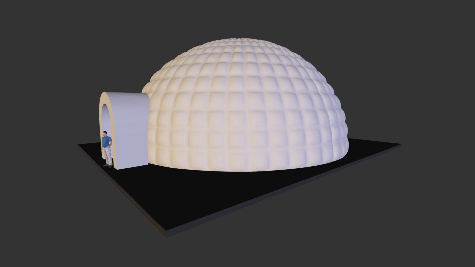 Domo Reticulado - Download Free 3D model by inventa3d [c2e25d6] - Sketchfab