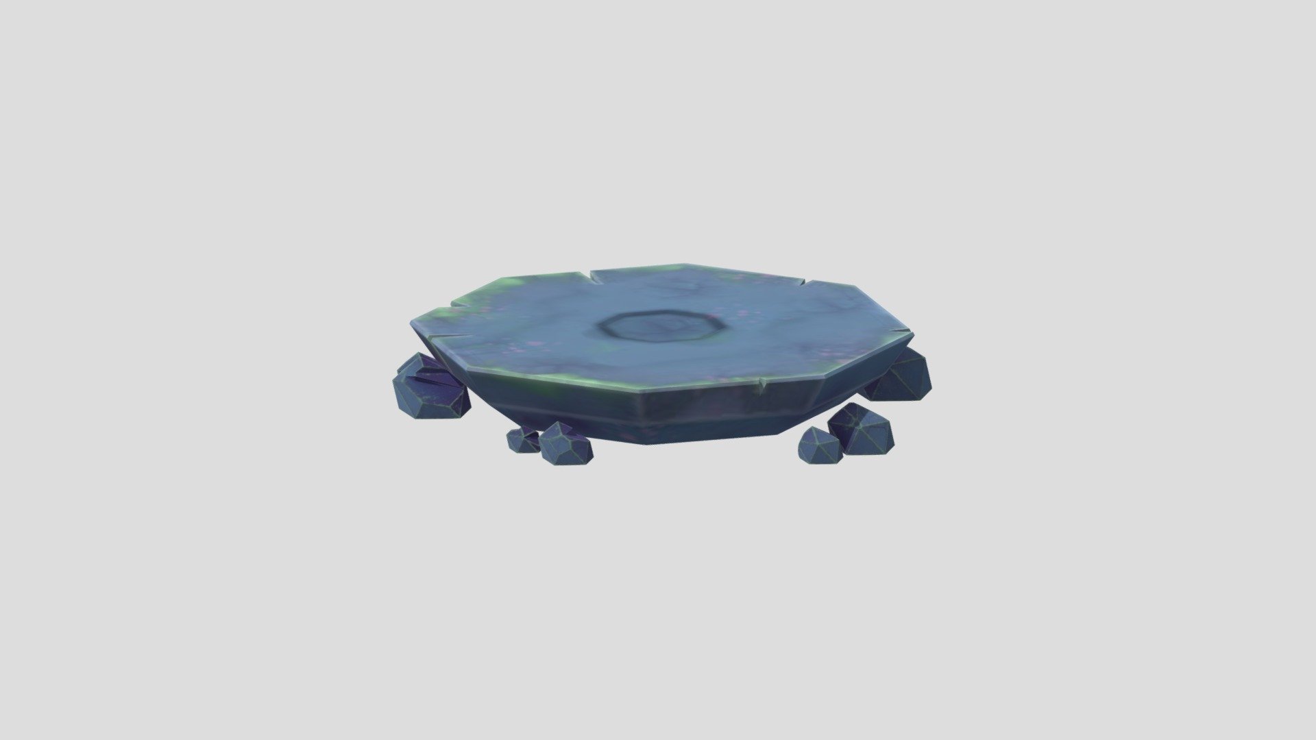 Stylized Floating Platform - 3D model by lukk6282 [c2e2723] - Sketchfab