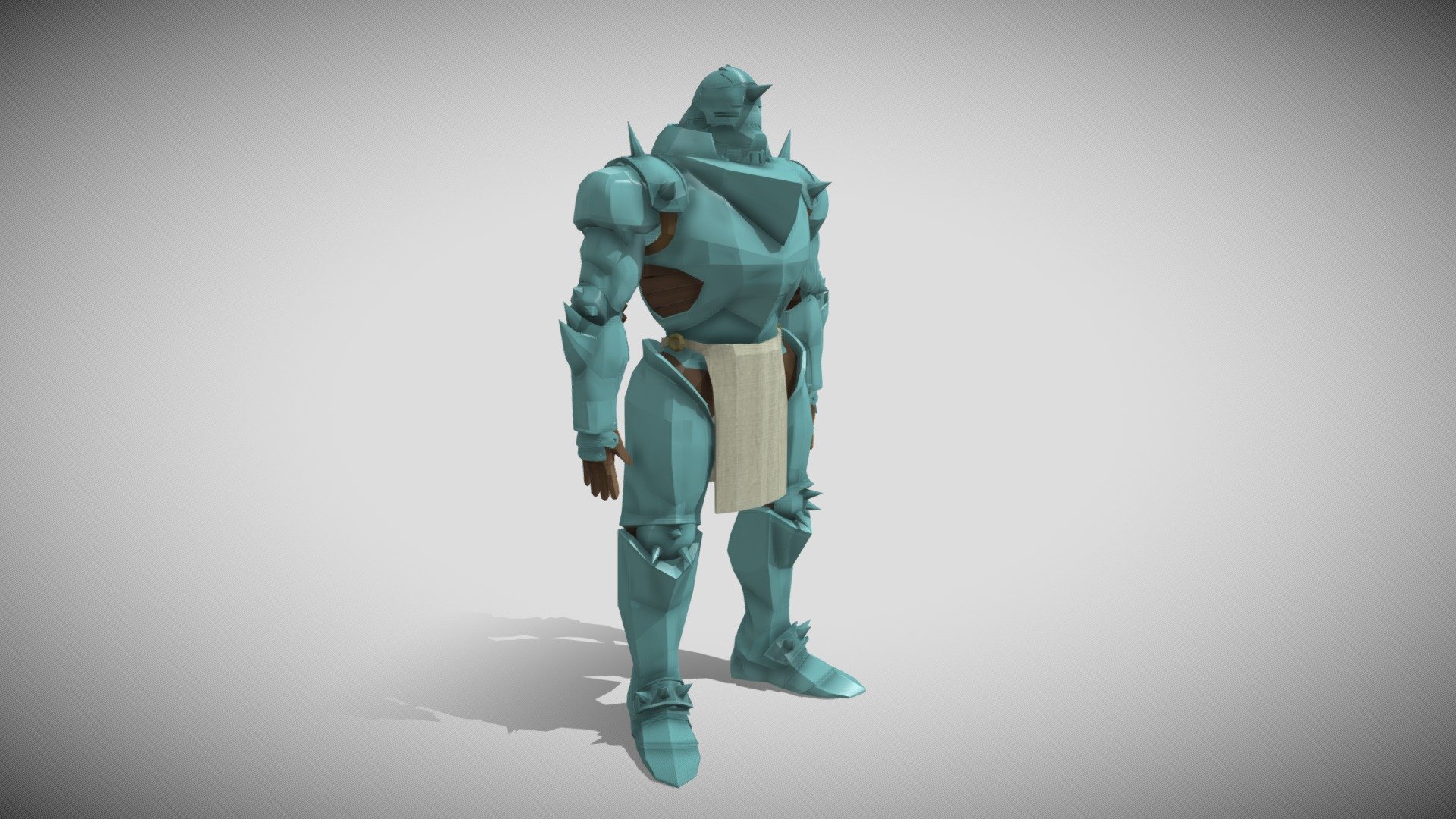 Alphonse Elric - 3D model by ginn728 [c2e2eb2] - Sketchfab