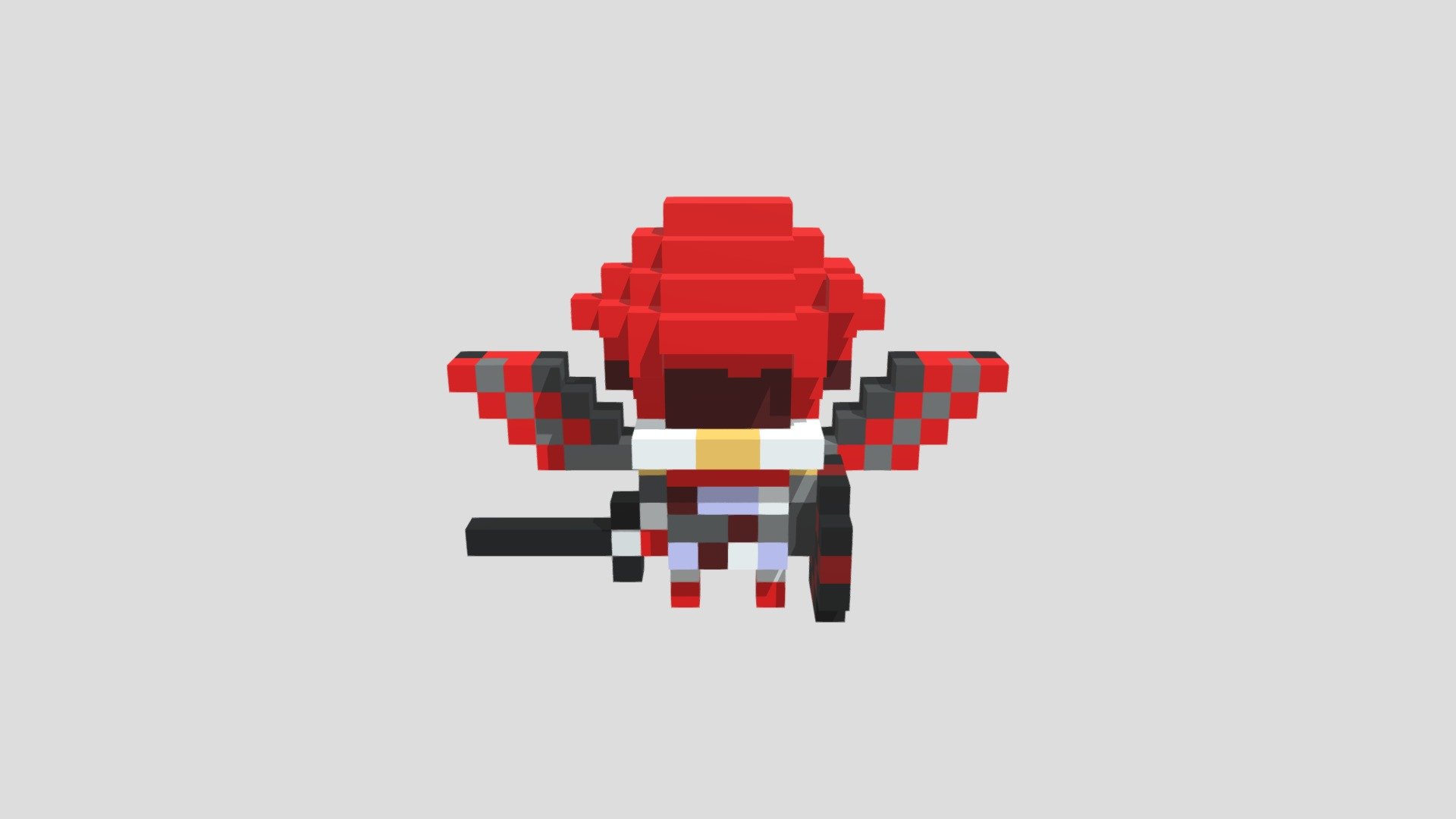 Crowmon - Download Free 3D model by XavierBW [c2e38d6] - Sketchfab