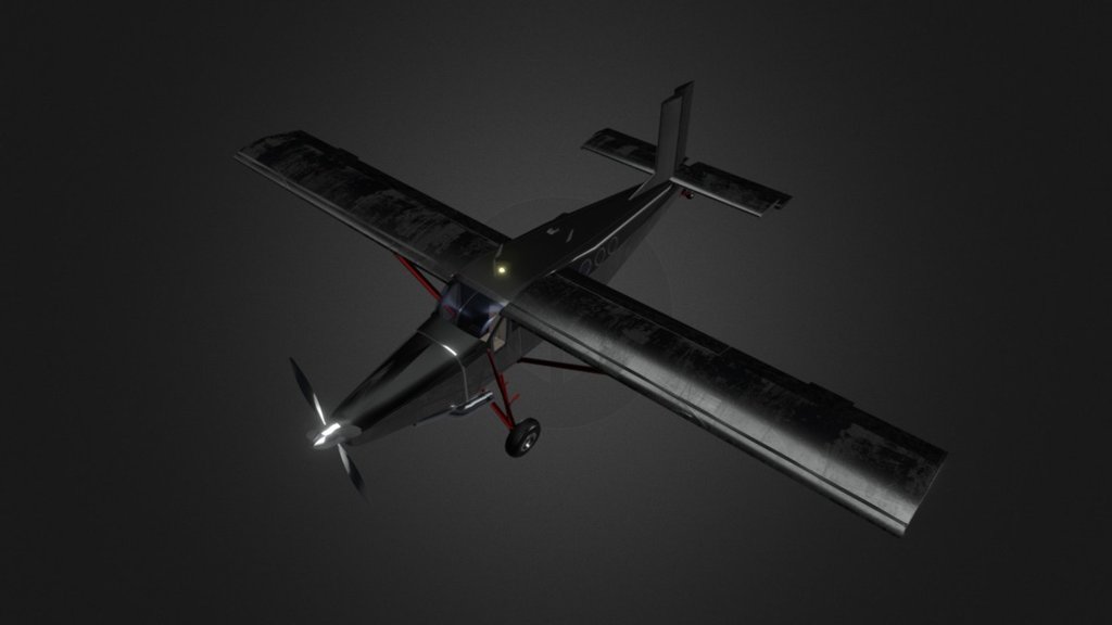 Game Asset : Airplane - 3D model by CJXander [c2e4037] - Sketchfab