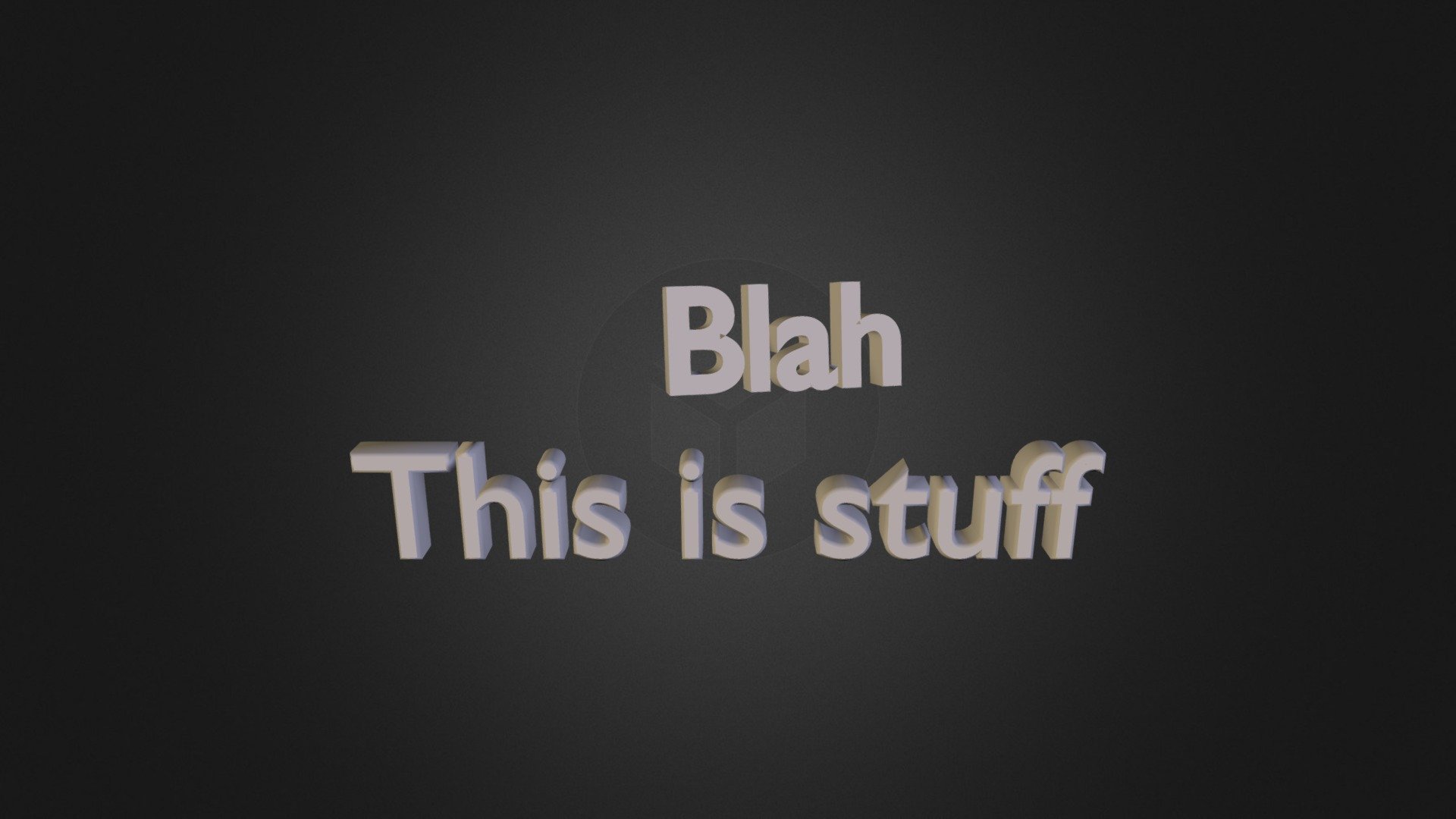 Test Text - 3D model by tikirussy [c2e618a] - Sketchfab
