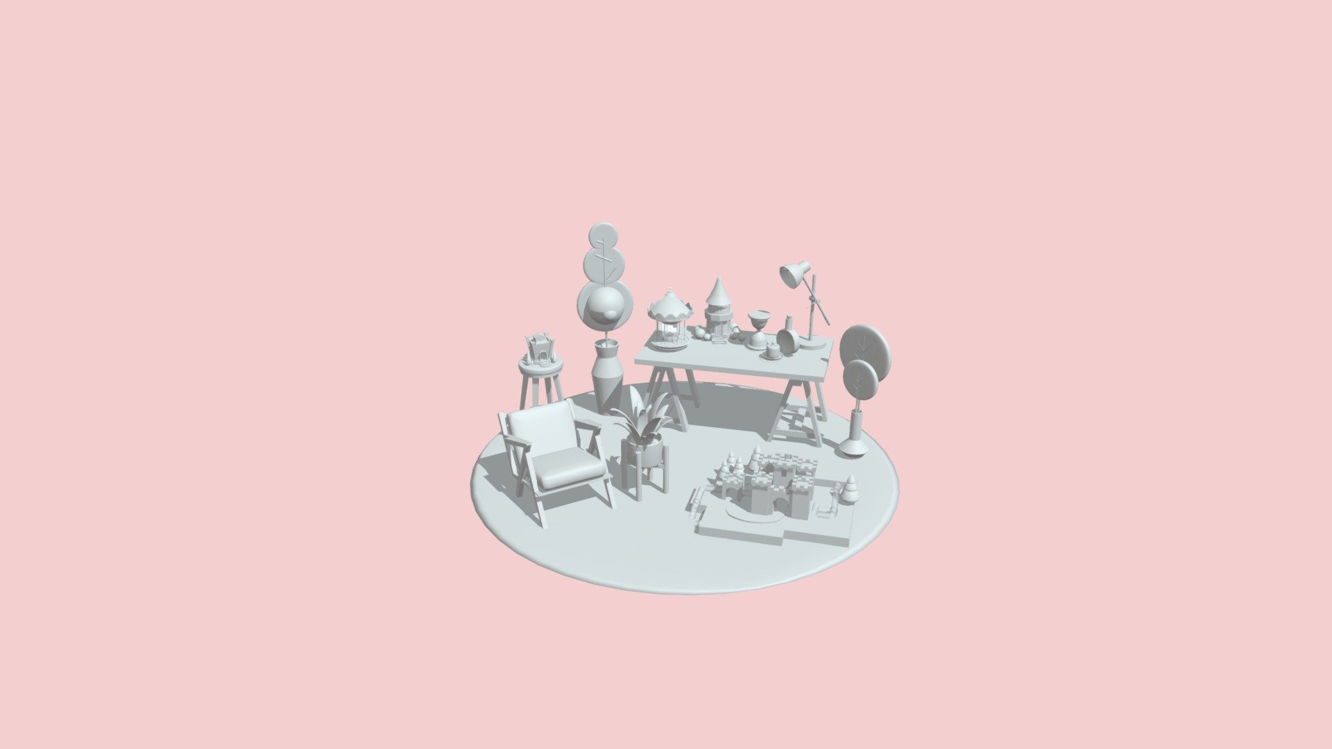 Homework3 - Download Free 3D model by IrinaLu [c2e88bf] - Sketchfab