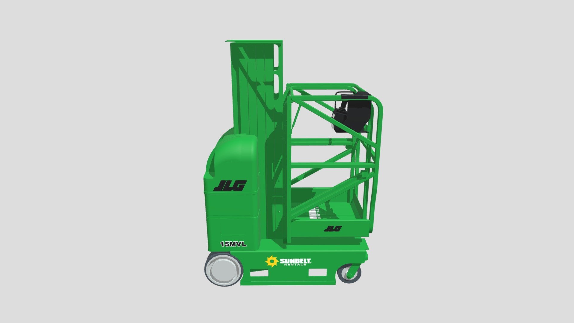 Sunbelt Rentals Vertical Mast 15MVL - 3D model by bimstore (@Revitspace ...