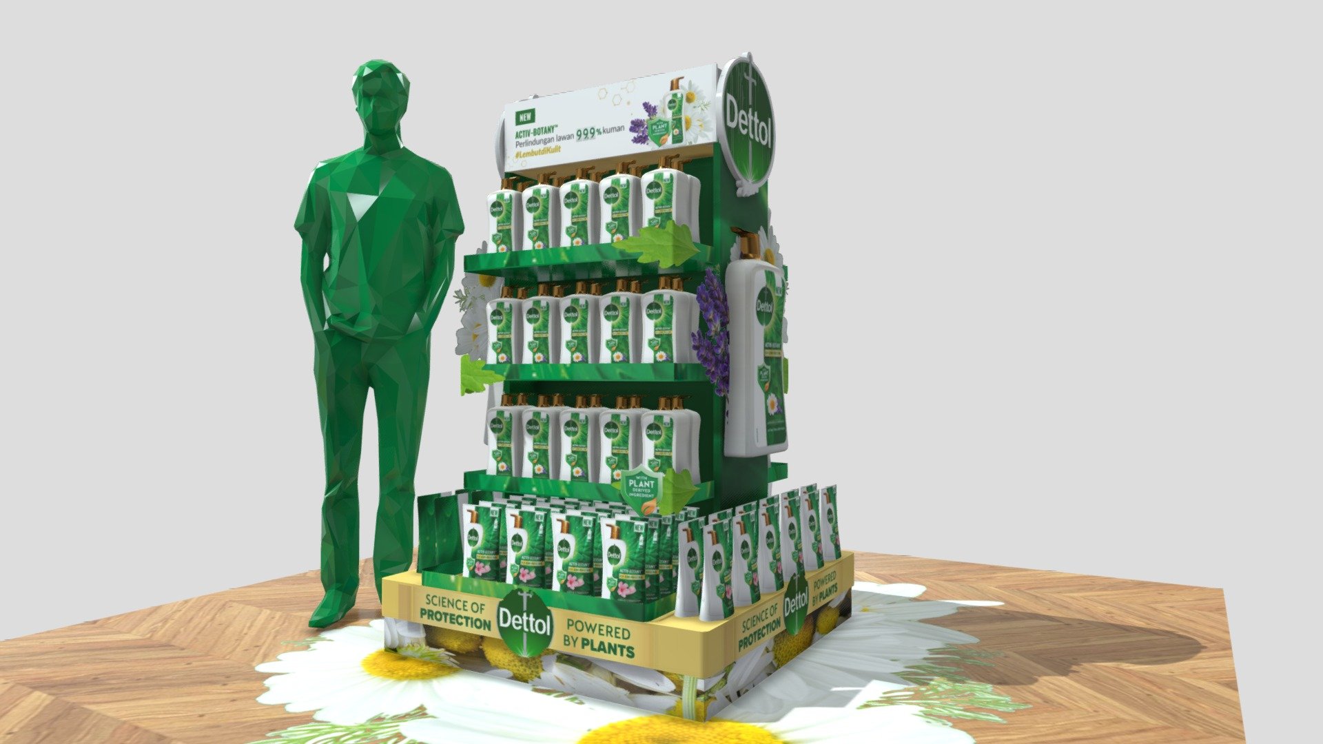 Dettol - Floor Display 1x1 - 3D model by aliven (@alivenn) [c2e98c7 ...