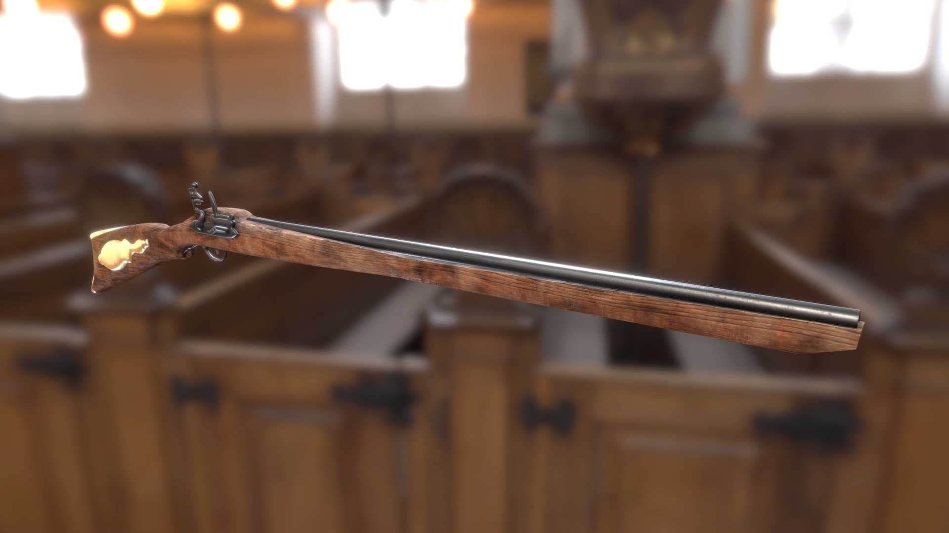 musket - 3D model by TristanHalkes [c2eb9ac] - Sketchfab