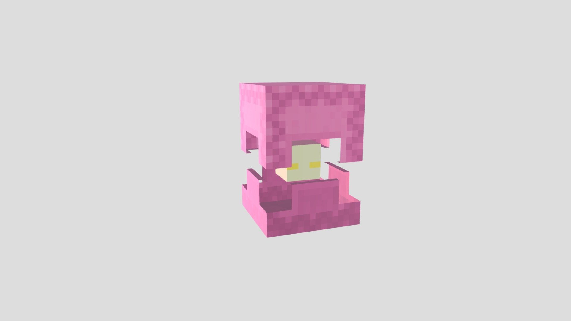 Pink Shulker - 3D model by TheFantasticSoap [c2eecbc] - Sketchfab