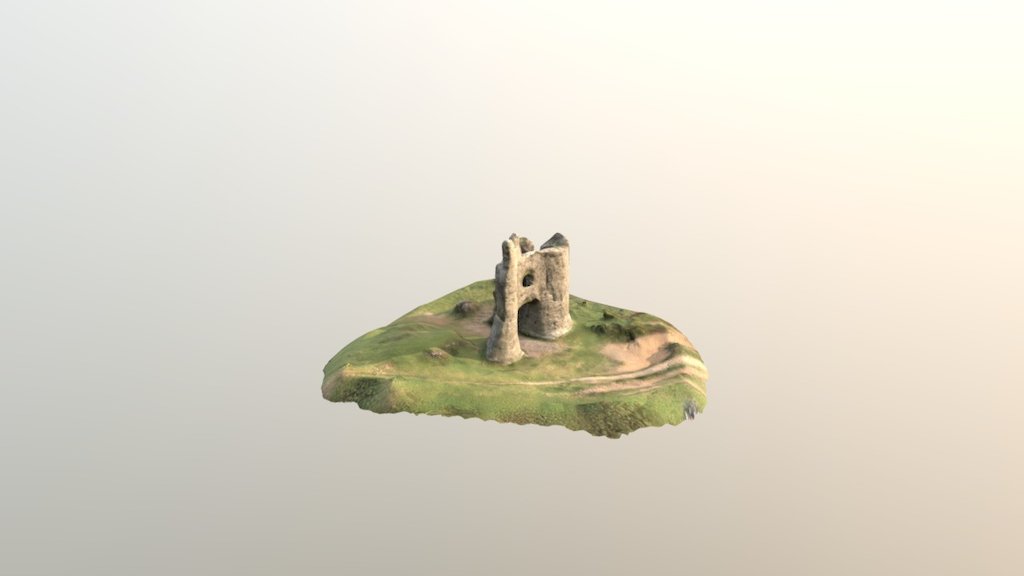 Pennard Castle Front Entrance - 3D model by Digital Preservation Wales ...