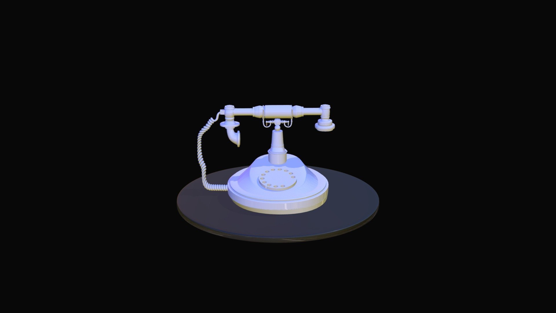 Old Telephone - 3D model by StarBlooded [c2efd15] - Sketchfab