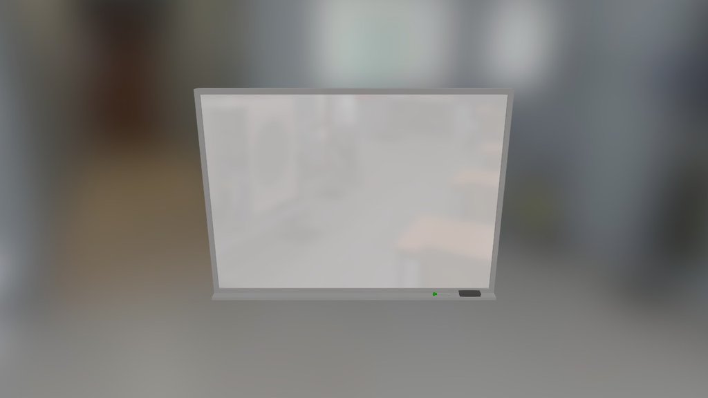 Whiteboard - 3D model by jskagrafn [c2f2e9e] - Sketchfab