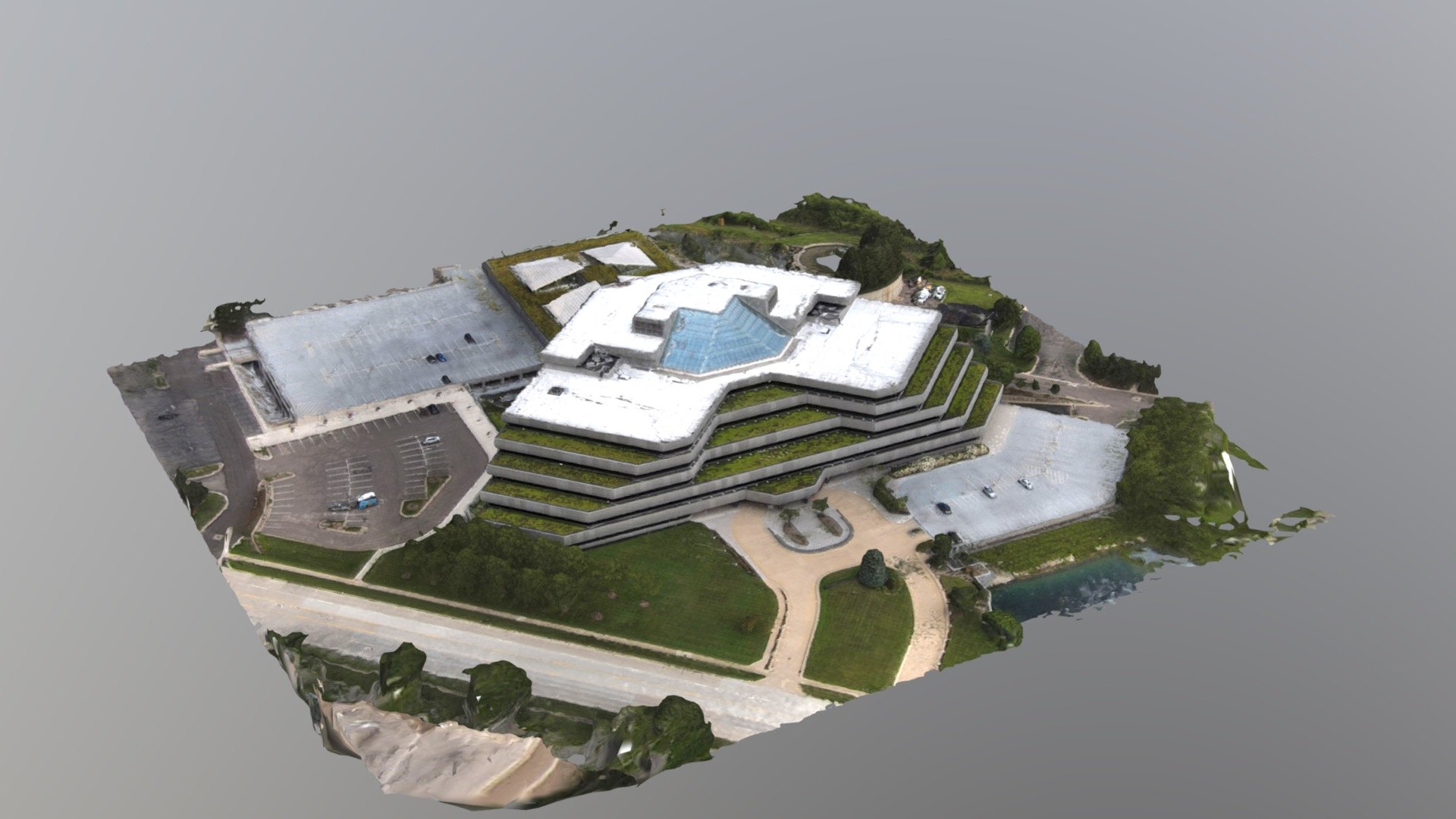 Sprawling Building - 3D model by farialemos [c2f4516] - Sketchfab