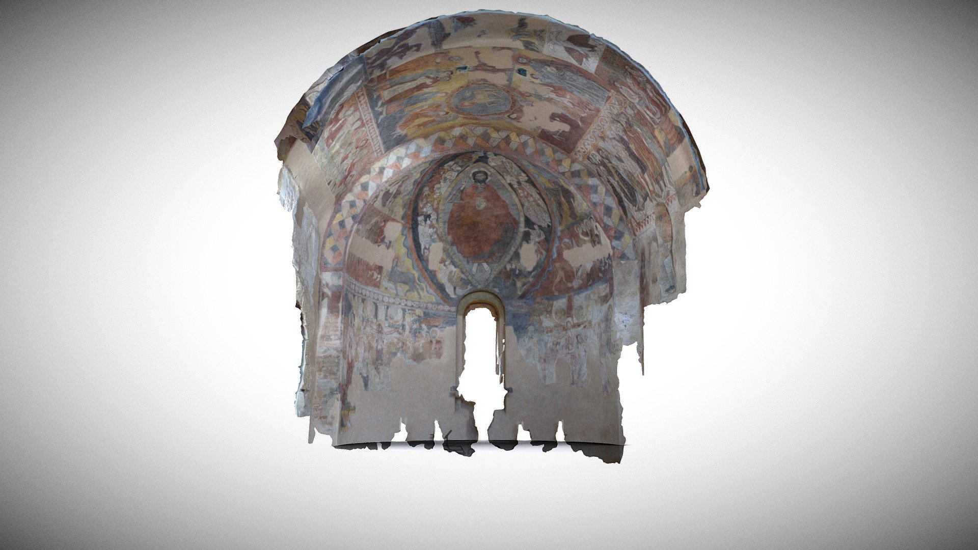 Pinturas de San Justo y Pastor (Segovia) - 3D model by Miguel Yuste ...