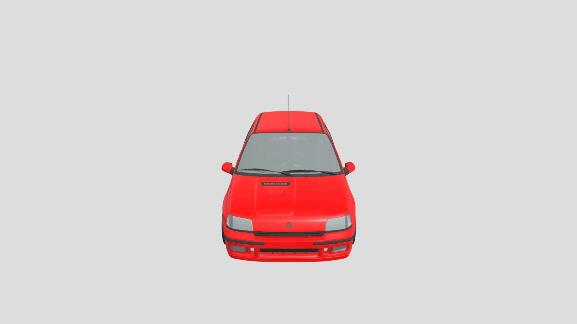 Renault Clio 1 Williams - 3D model by guiller_galiana [c2f6a41] - Sketchfab