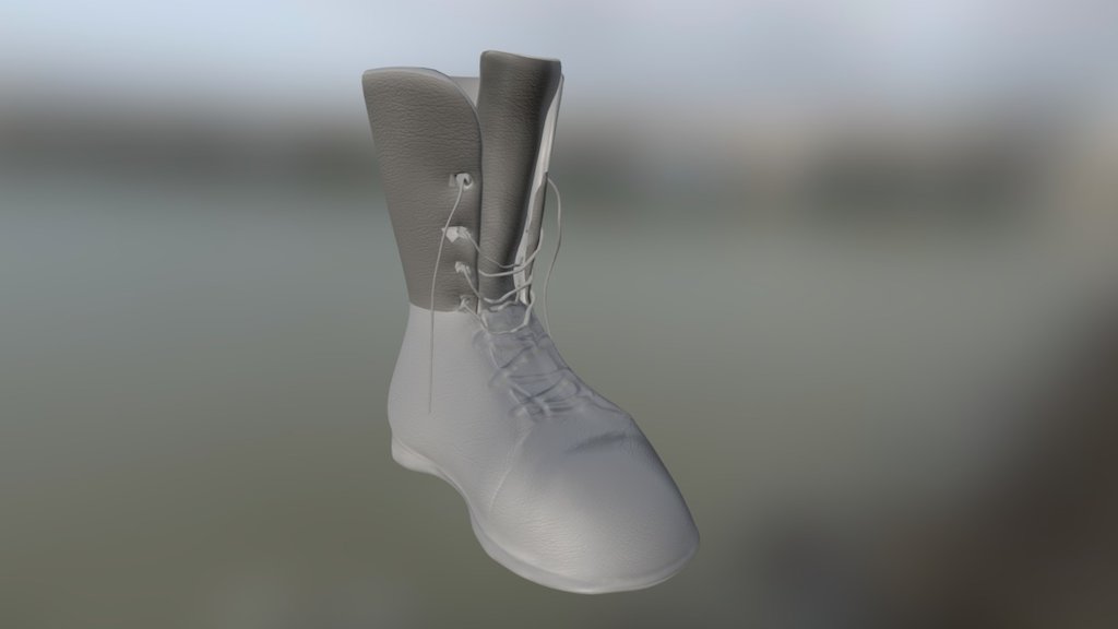 Boot - 3D model by Amelie Demers (@crazymelimelo) [c2fb847] - Sketchfab