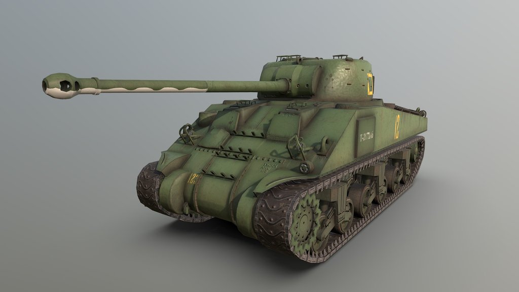 American ww2 tanks - A 3D model collection by MYSTIC2614 - Sketchfab