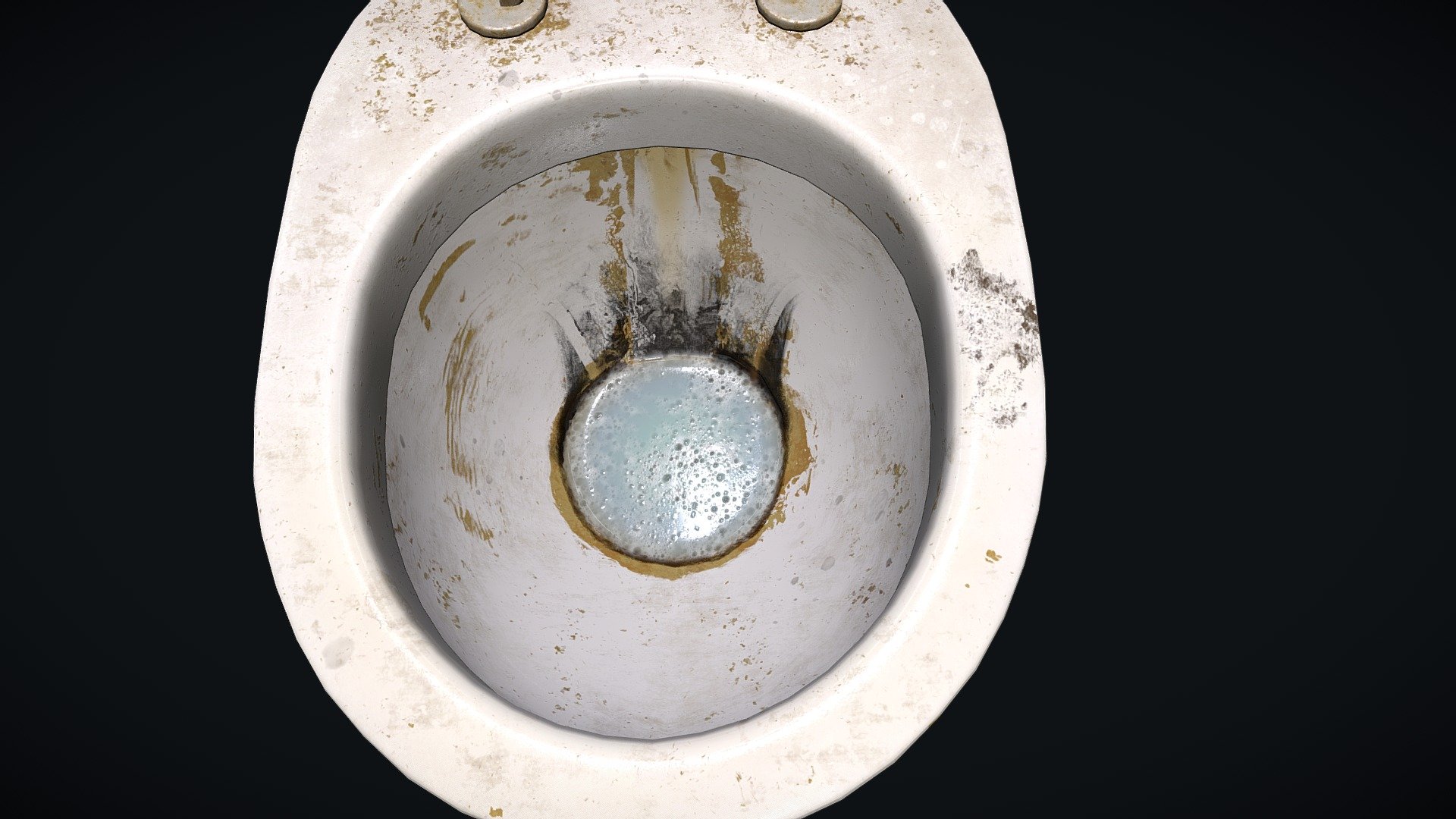 Dirty Toilet - 3D model by grecay [c300703] - Sketchfab