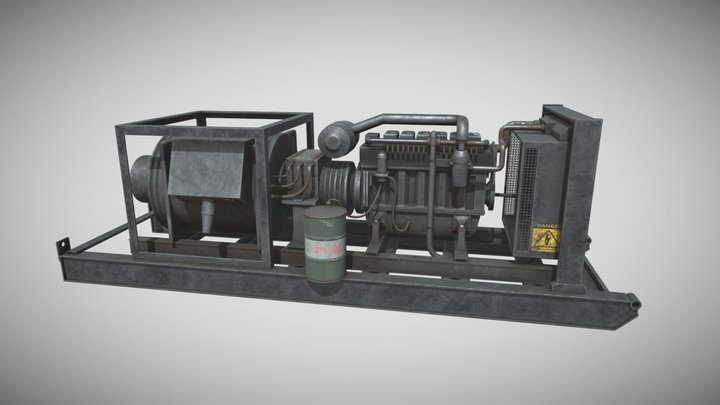 Generator 3D models - Sketchfab