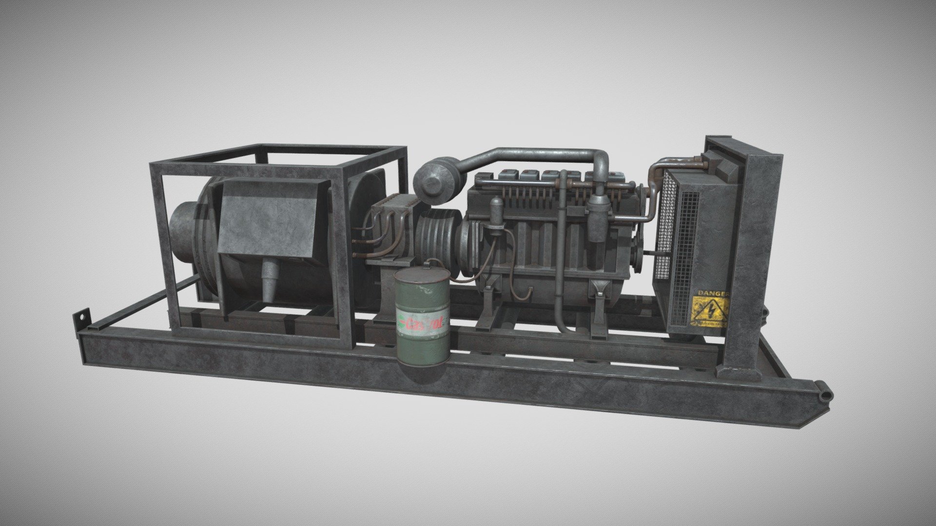 Diesel Generator - Buy Royalty Free 3D model by Manuel Martins Designs ...