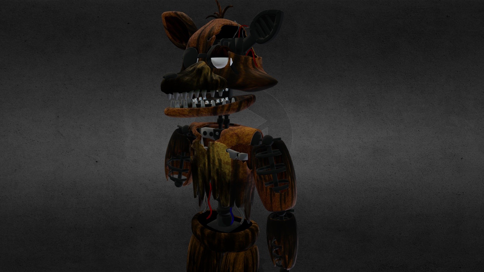 Phantom Foxy - Five Nights at Freddy's 3 - Download Free 3D model by ...