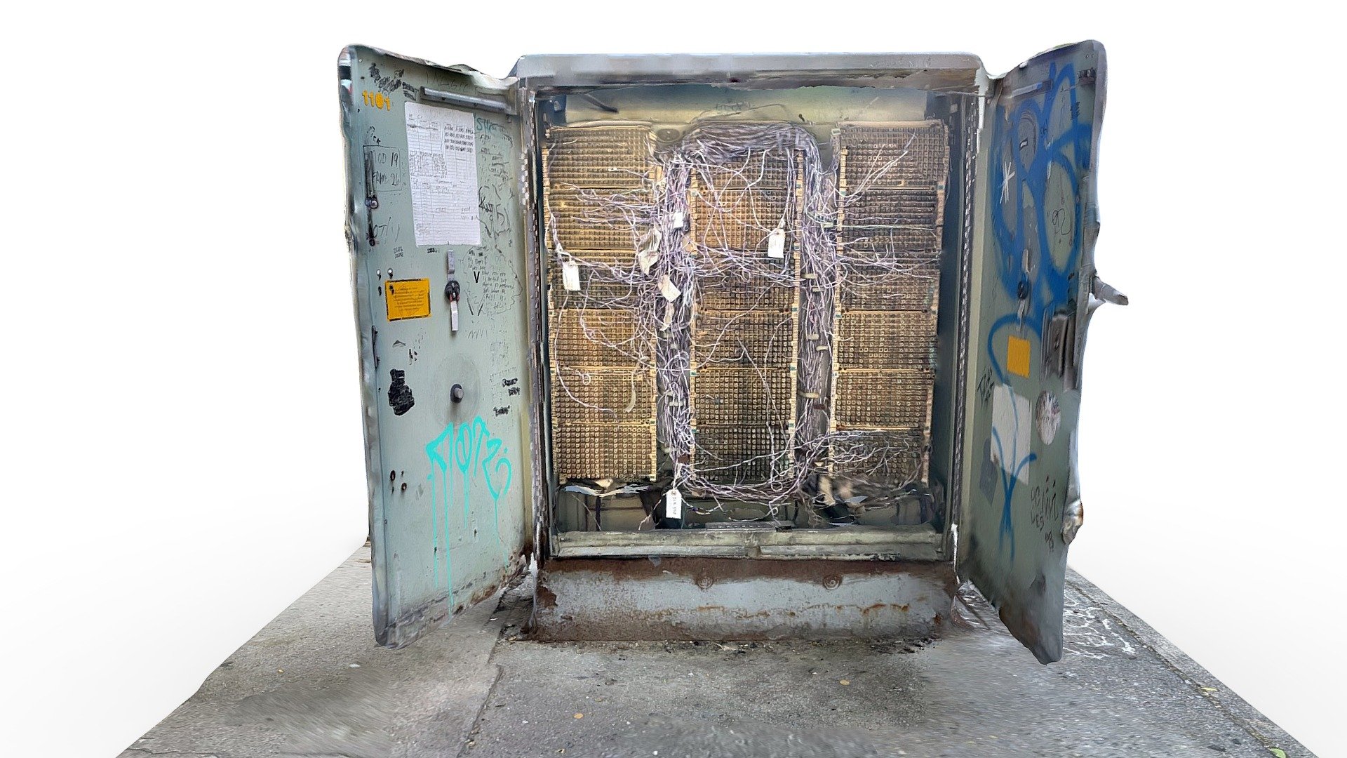 Day 76: Exposed Telco Box - 3D model by Stuart Rosenberg (@s2rosenberg ...