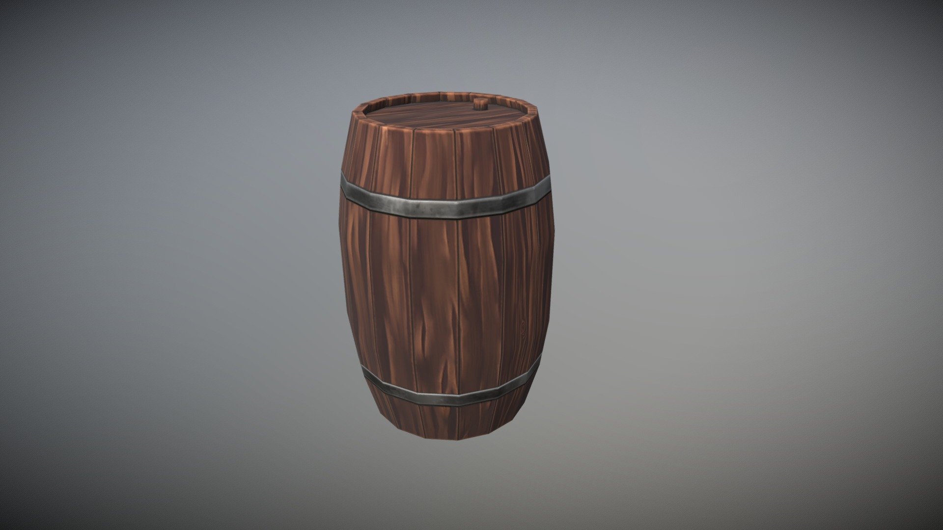 Hand painted Wooden barrel - 3D model by lalov [c303ae5] - Sketchfab