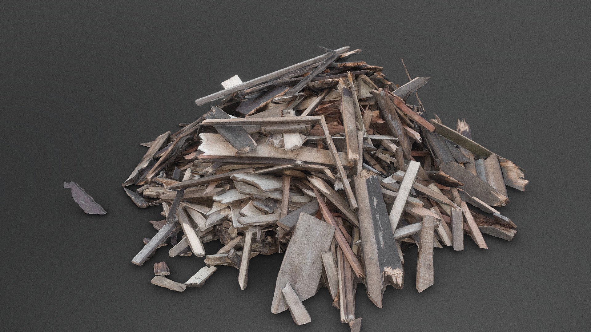 Waste construction lumber - Download Free 3D model by matousekfoto ...