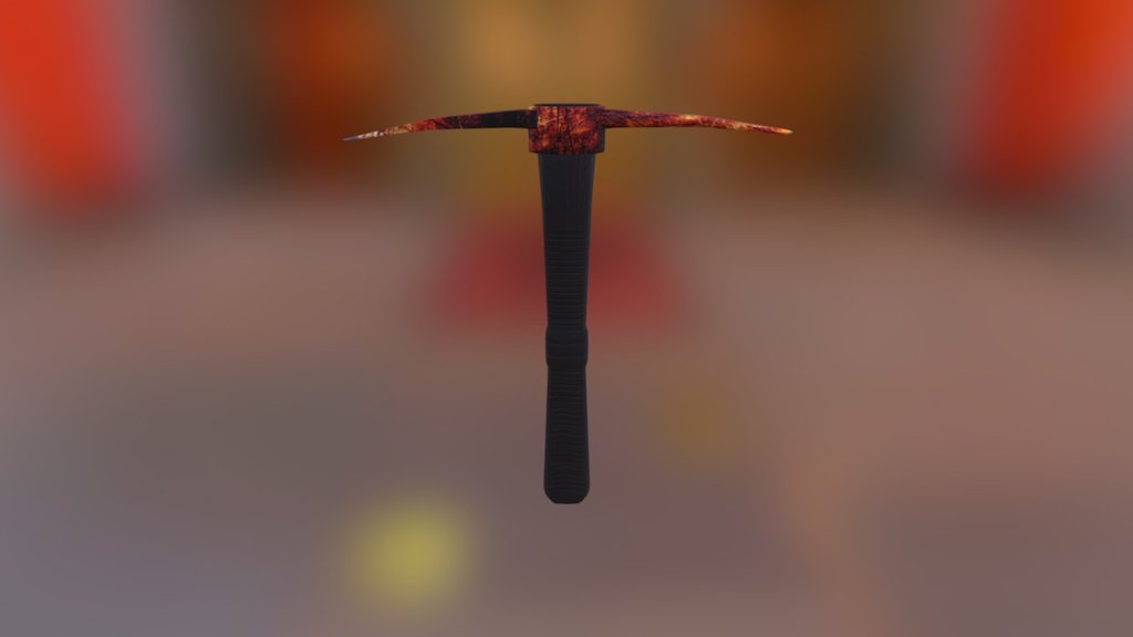 Rusted Black Pickaxe - 3D model by chaingang1328561 [c3058a7] - Sketchfab