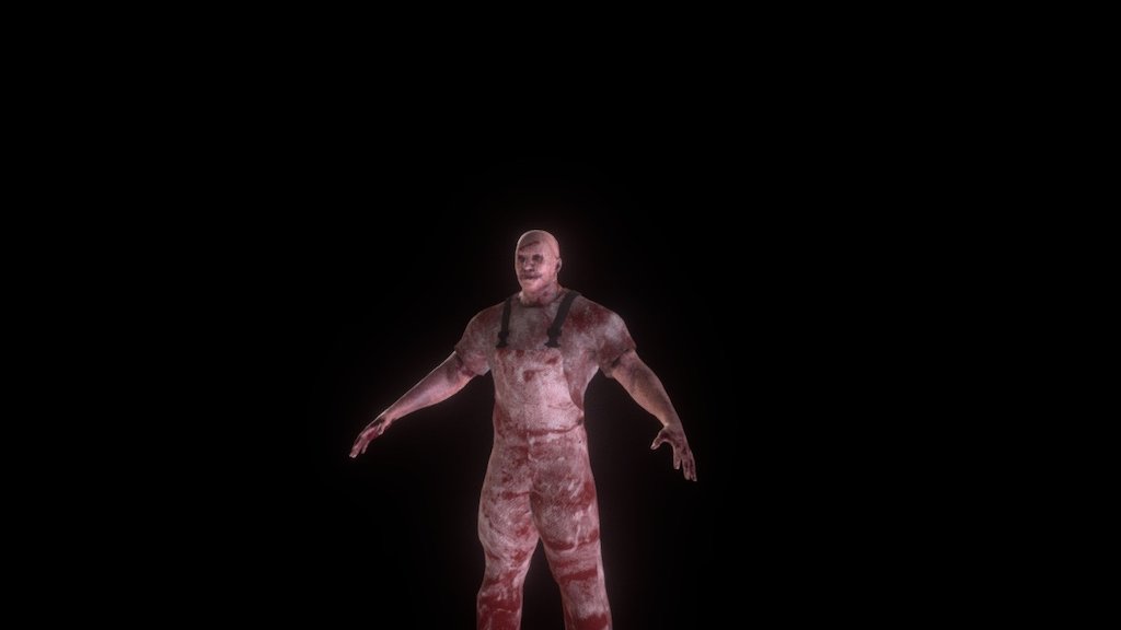 zombie Butcher - Download Free 3D model by antx [c3066d1] - Sketchfab